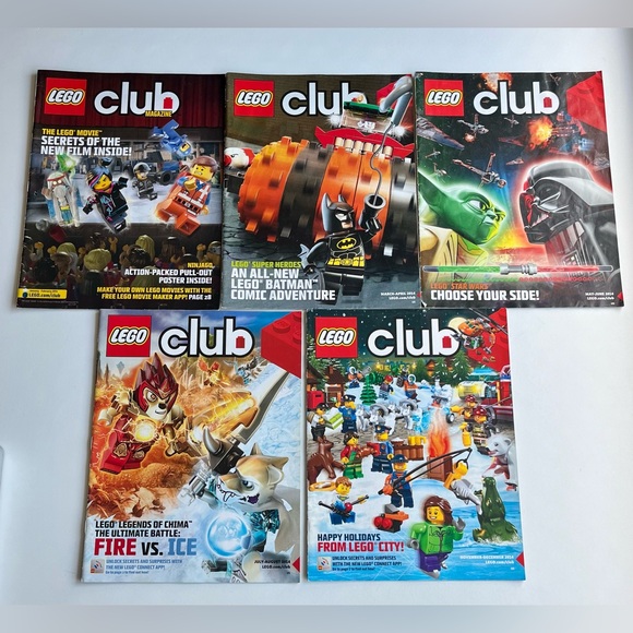 Lego | Toys | Lego Club Magazine Lot Of 5 24 | Poshmark